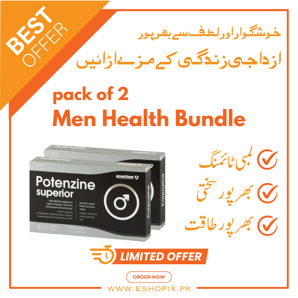 Potenzine Superior Tablets | Bundle Offer – Eshopix